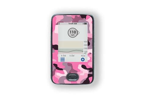 Shop Pink Camo Sticker Dexcom G6 One Receiver Today Protect Your Cgm Trusted By