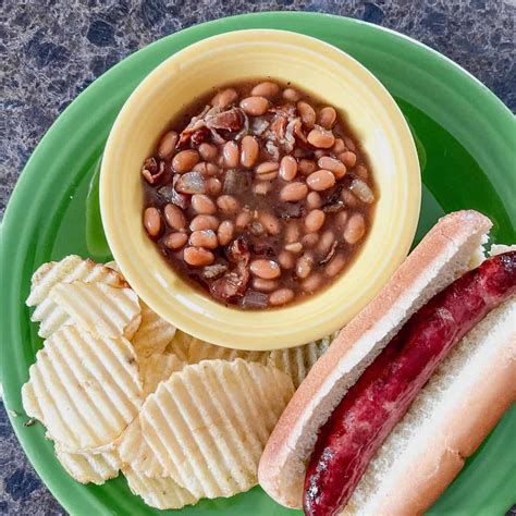 Maple Baked Beans With Bacon