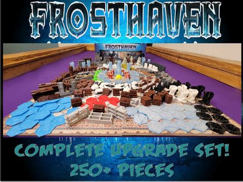 Frosthaven Complete 3d Terrain Set Over 250 Pieces Etsy