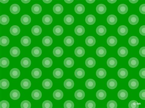 Yellow Green Polka Dots
