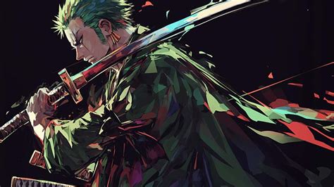 Free One Piece Roronoa Zoro Strong Desktop Wallpaper 4k