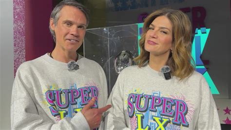 Kron4s Grant Lodes Justine Waldman Go Head To Head At Super Bowl