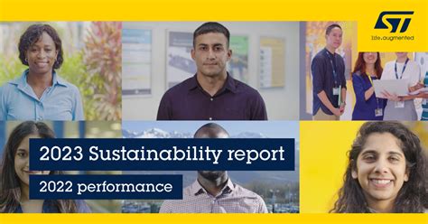 Sustainable Technology Stmicroelectronics Sustainability Report 2023