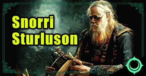 Snorri Sturluson Poeta Islandês Edda Universo Anthares