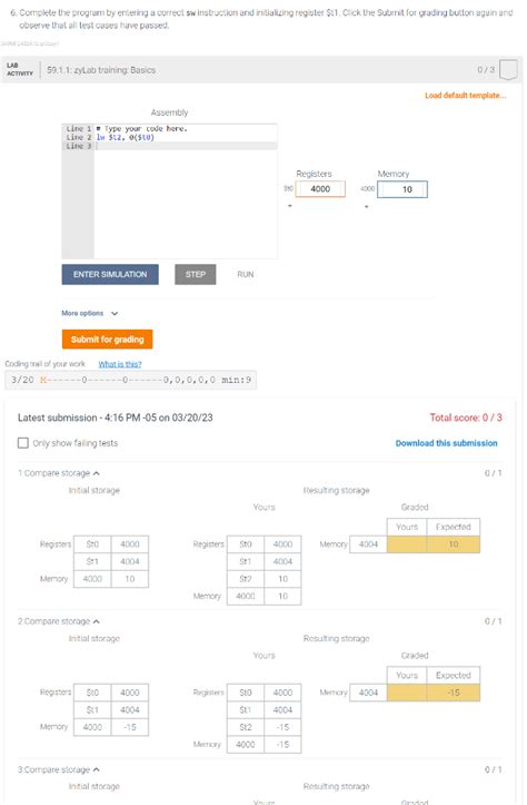 Solved 6 Complete The Program By Entering A Correct Sw