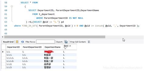 Mysql递归查询组织架构查询本单位和所有子单位mysql Csdn博客 Mysql递归查询组织架构查询本单位和所有子单位mysql Csdn博客