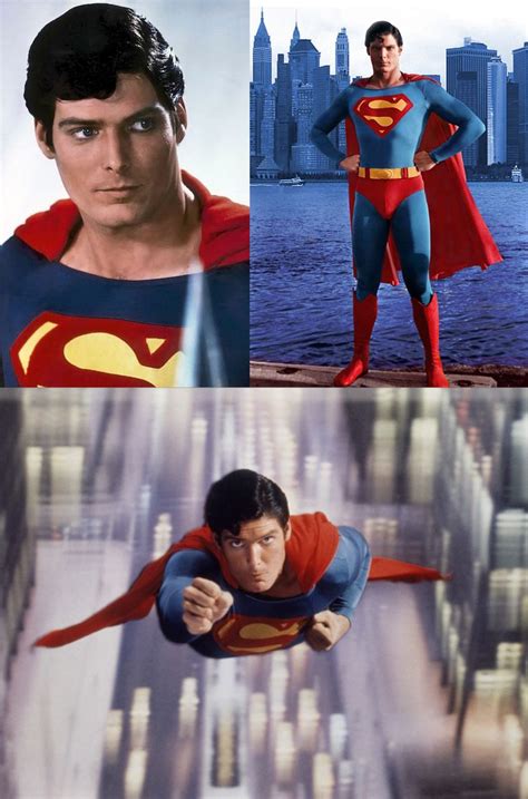 Christopher Reeve In Superman 1978 Superman Movies Superman