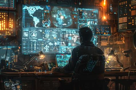 Exploring The Intersection Of Technology And Music In A Cityscape Premium Ai Generated Image