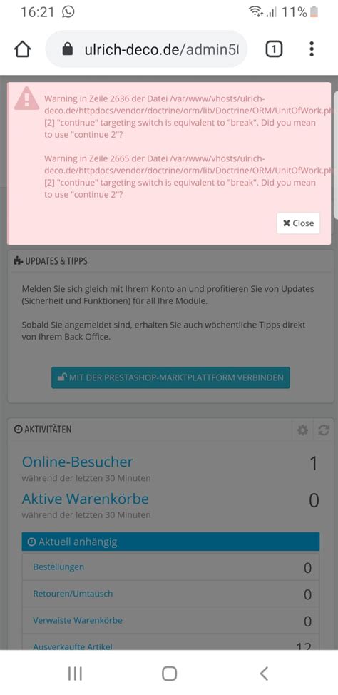 Prestashop Not Compatible With Php 7312 · Issue 16649 · Prestashopprestashop · Github