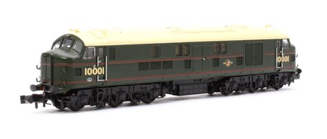 Graham Farish 372 917 Lms 10001 Br Lined Green Late Crest Diesel