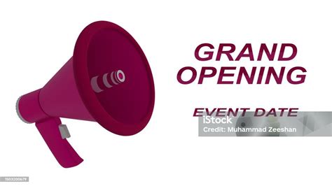 그랜드 오프닝 배너 템플릿입니다 소셜 네트워크 벡터 일러스트레이션을 위한 광고 디자인 소매 홍보 및 발표를 위한 템플릿입니다