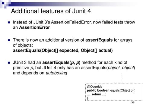 Ppt Unit Testing With Junit Powerpoint Presentation Free Download Id 698293