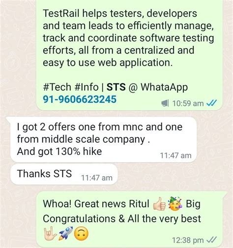 Software Testing Studio On Linkedin Whatsapp Softwaretesting