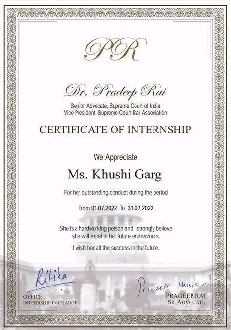 Delighted To Share That I Have Successfully Completed My Internship