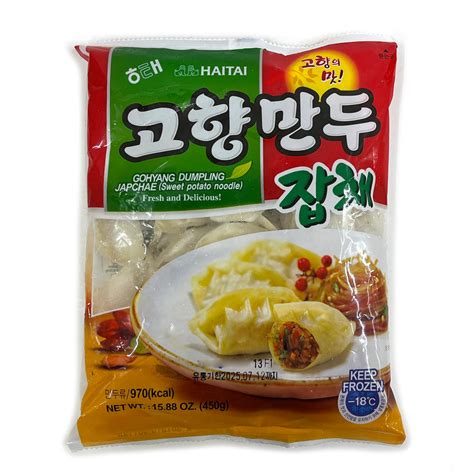 [haitai] Gohyang Mandu Dumplings Japchae 해태 고향 만두 잡채 450g