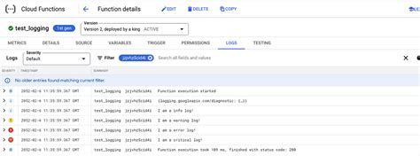 Cloud Functions Best Practices 4 4 Monitor And Log The Executions By Beranger Natanelic