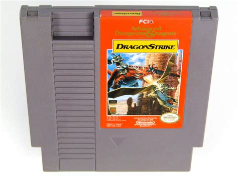 Advanced Dungeons And Dragons Dragon Strike Nintendo Nes Retromtl