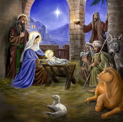 Nativity Of Jesus Wallpaper Nativity Star Free Image