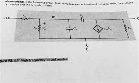 solved question 3 n the following circuit find the