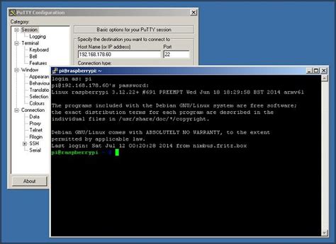 raspberry pi с ssh как активировать установить и подключиться