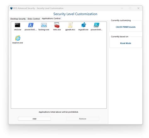 Rds Advanced Security Documentation