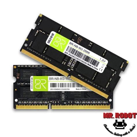 Оперативна память Ram Ddr4 4 8 16 32 Gb для компютера ноутбука Br Mr Robot
