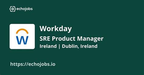 hiring sre product manager public cloud ireland dublin ireland