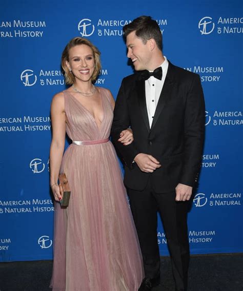 Weekend Update Scarlett Johansson And Colin Jost Engaged