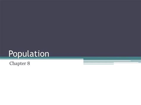PPT Population PowerPoint Presentation Free Download ID 2827255