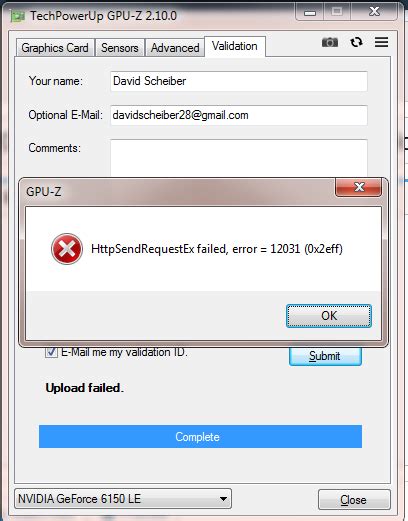 Endrequestex Failed Error 120310x2eff Error When Attempting