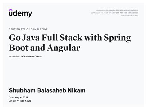 Shubham Nikam On Linkedin Connections Springboot Java8 Angular