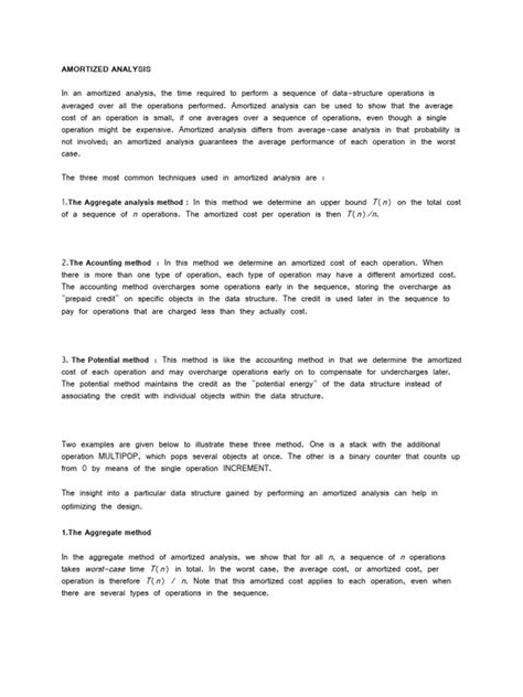 Amortizedanalysis Pdf