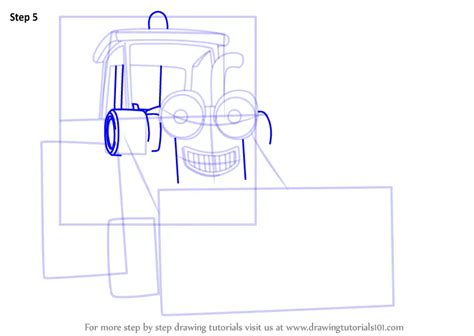 How To Draw Scoop From Bob The Builder Bob The Builder Step By Step DrawingTutorials Com