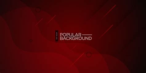 Abstract Dark Red Gradient Illustration Background With 3d Look And