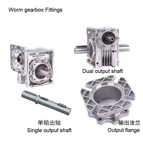 China Inline Helical Speed Reduction Gearbox For Industry Conveyor Worm