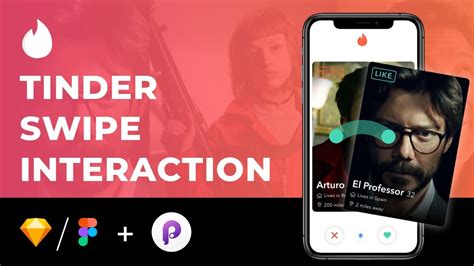 How To Build Tinder Swipe Interaction Prototype Youtube