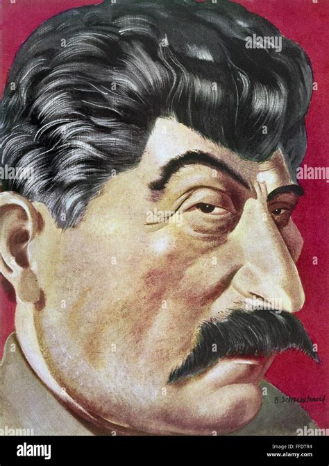 Joseph Stalin 1879 1953nrussian Communist Leader Drawing 1934