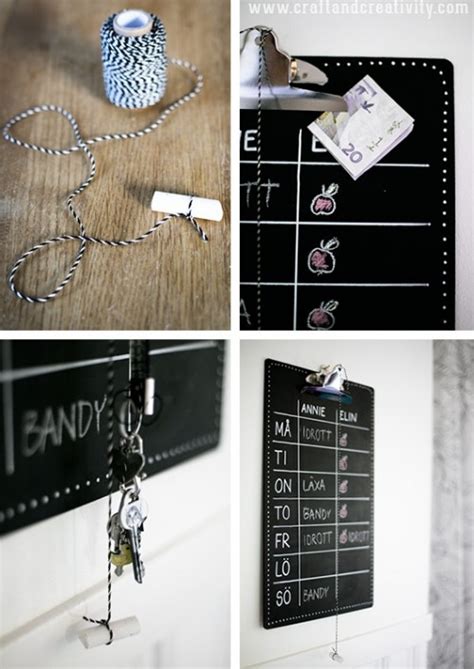 How To Make A Chalkboard Clipboard Shelterness