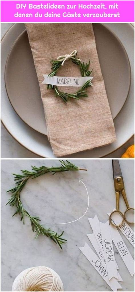 Diy Bastelideen Zur Hochzeit Mit Denen Du Deine Gäste Verzauberst Christmas Diy Gorgeous