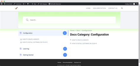 How To Configure Docs Category Archive Page With Elementor Betterdocs