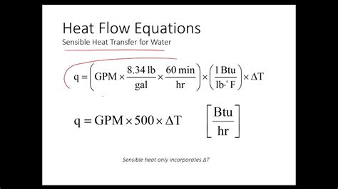 Water Flow Heat Transfer Equation Tessshebaylo
