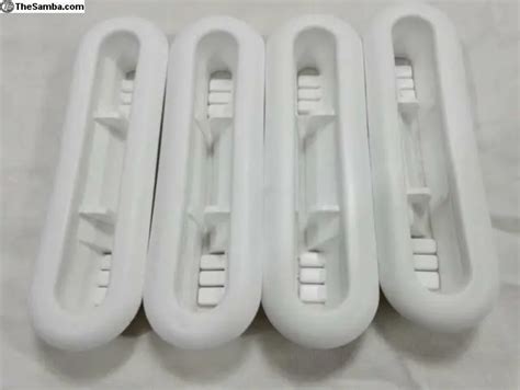 vw bug super beetle ghia bumper brackets white seals set eur 30 23