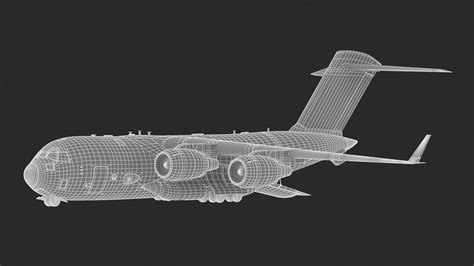 C 17 Globemaster 3d Model By Frezzy