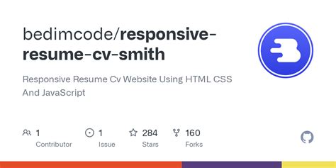 Issues · Bedimcoderesponsive Resume Cv Smith · Github