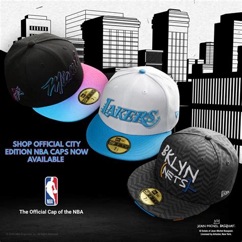 Nba City Edition Hats By New Era The Official Cap Of The Nba 3599