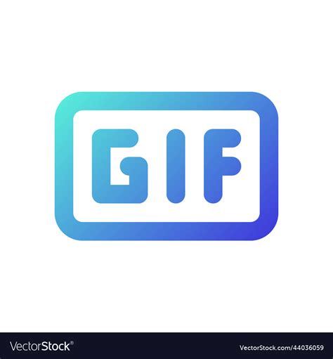  Pixel Perfect Gradient Linear Ui Icon Vector Image