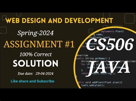 CS Assignment Solution CS Assignment No Solution Spring YouTube