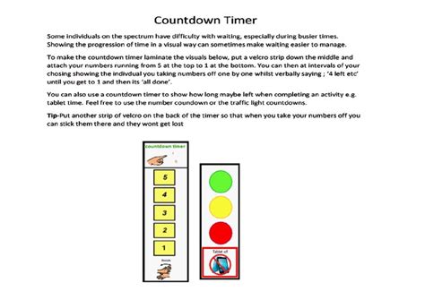 Autism Timer Clock Pikolprecision