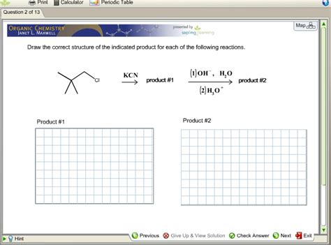 Solved Draw The Correct Structure Of The Indicated Product