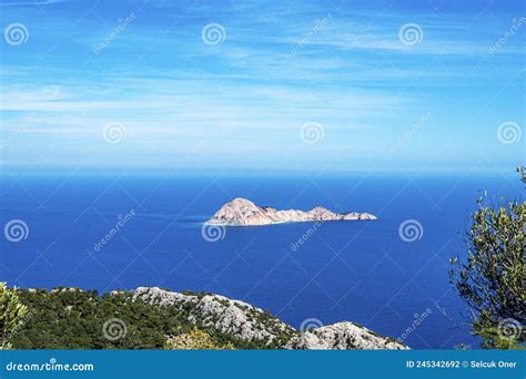 Gelidonya Lighthouse Just Like A Hidden Paradise Located Between Adrasan And Kumluca Stock